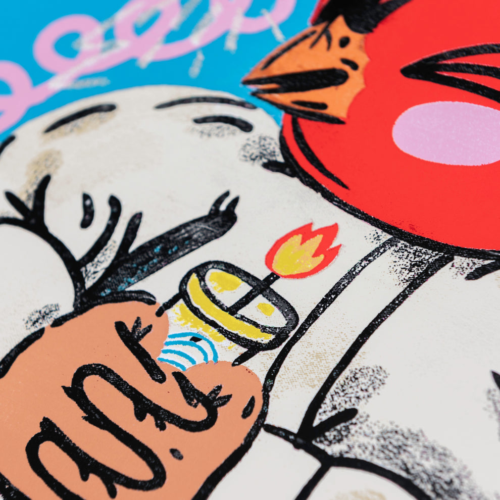 Sentrock - "A WESTSIDE BIRD'S EYE VIEW" - Limited Edition Print